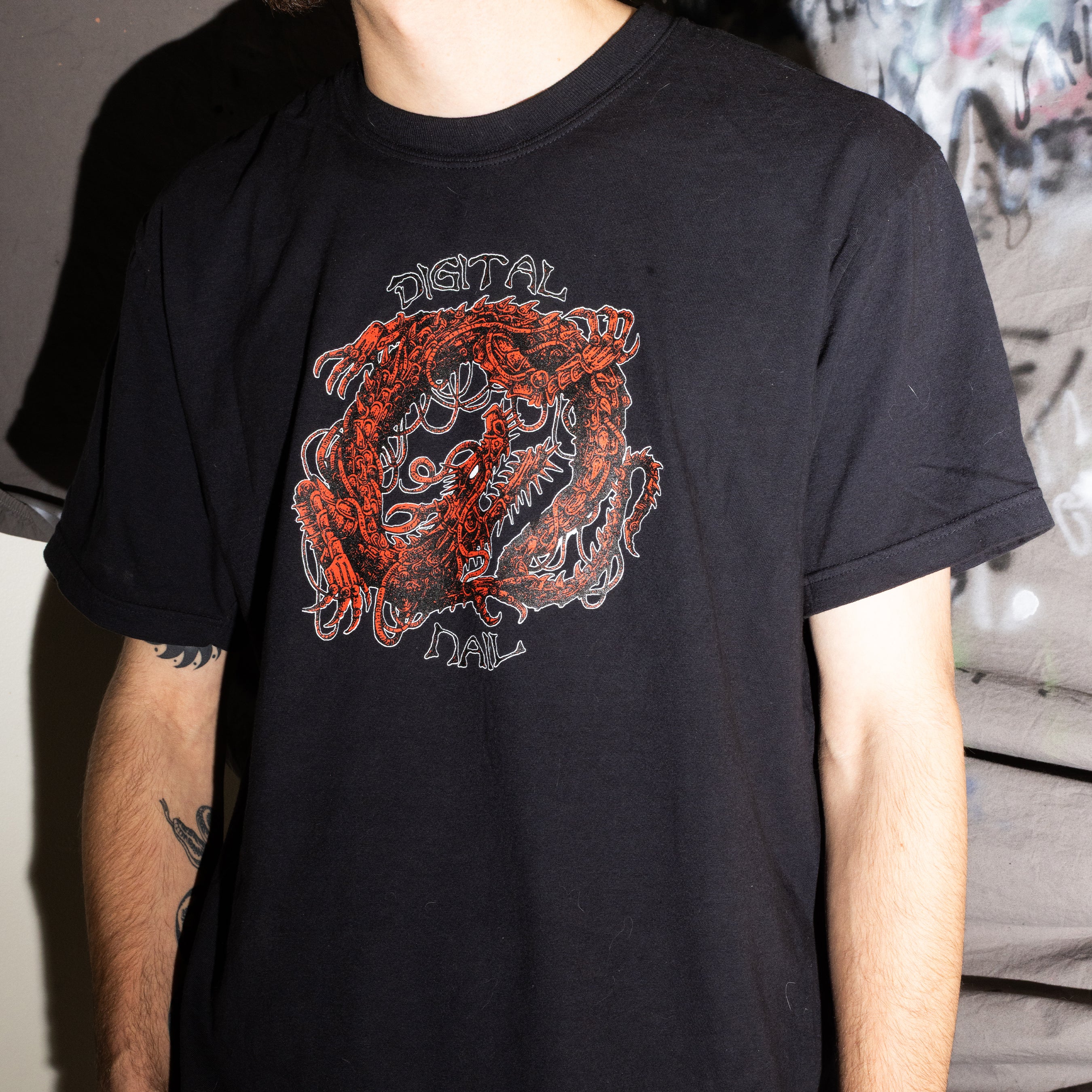 Robot Dragon Tee – Digital Nail